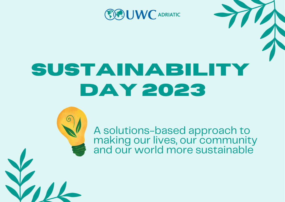 Sustainability Month and Sustainability Day 14 April 2023 - UWC ...
